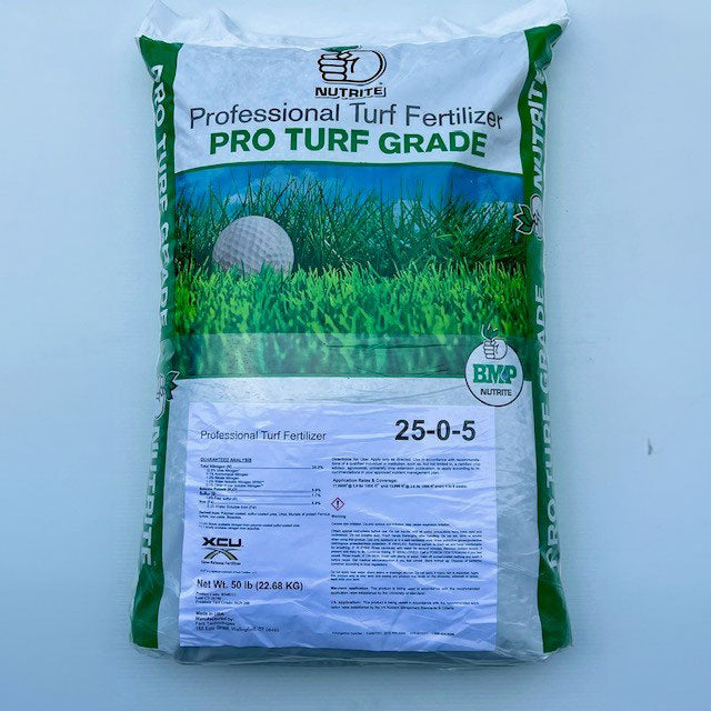 Nutrite 25-0-5 XCU 50 LB Bag – Metro Turf Specialists